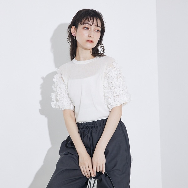 カリテ（qualite）/boussole×qualiteフラワーエンブロPO