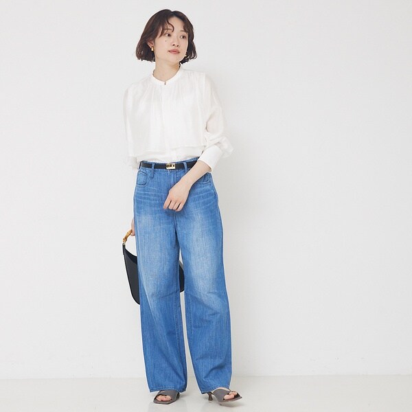 カリテ（qualite）/【Healthy DENIM】Breezy PinkPepper ストレートデニ