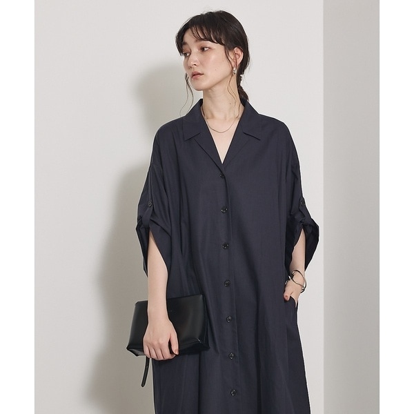 カリテ（qualite）/ダンプシャツワンピース