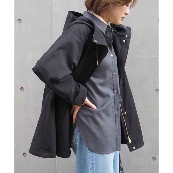 カリテ（qualite）/【万能の織りがアップデートして登場！】ダブルドロストマウンテンパーカ