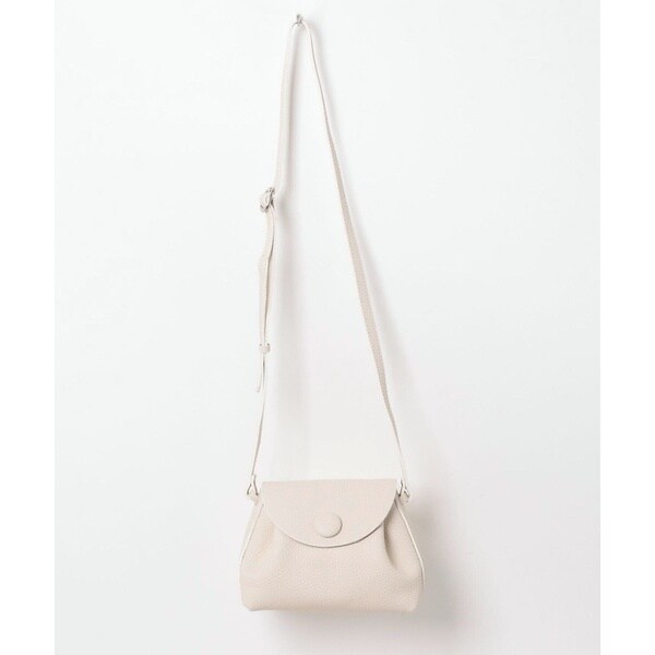 【NEW】カリテ（qualite）/シュリンクレザーミニショルダーバッグ