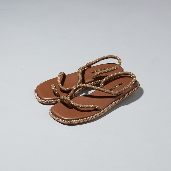 オゥ バニスター（Au BANNISTER）/thYme//サムループサンダル