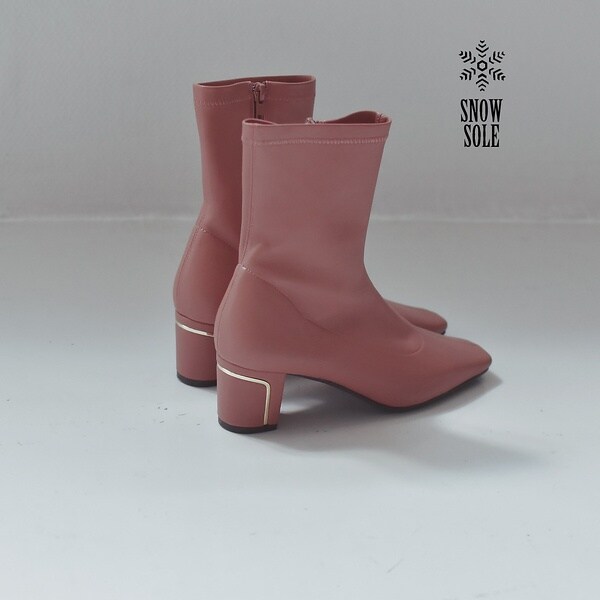 オゥ バニスター（Au BANNISTER）/【スノーソール/雨兼用】メタルラインヒールストレッチブーツ