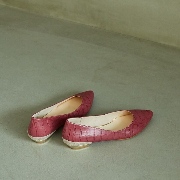 オゥ バニスター（Au BANNISTER）/【累計1万足突破！】ボロネーゼ カッター フラットパンプス