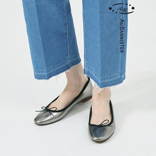 オゥ バニスター（Au BANNISTER）/【雨兼用】ラウンドトゥバレエシューズ