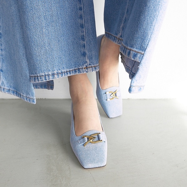 オゥ バニスター（Au BANNISTER）/【アイコニックシリーズ】甲深パンプス