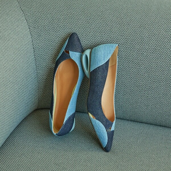 オゥ バニスター（Au BANNISTER）/【40周年】【Betty Smith別注】コラボホールヒールパンプス