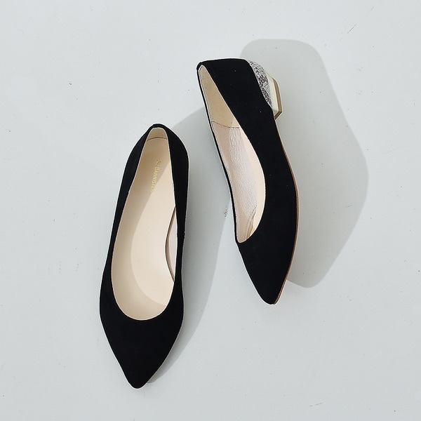 オゥ バニスター（Au BANNISTER）/【累計10万足突破！】ボロネーゼカッターパンプス