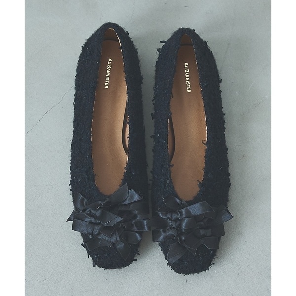 オゥ バニスター（Au BANNISTER）/ラグジュアリーツィードパンプス