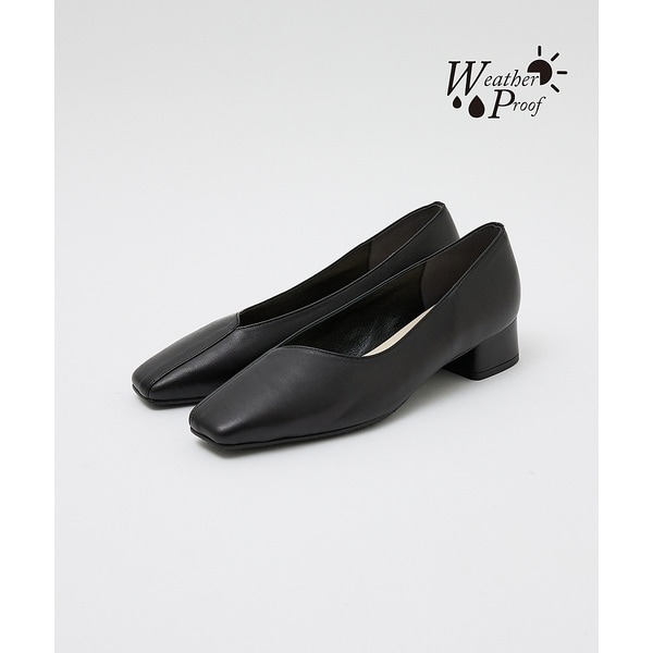 オゥ バニスター（Au BANNISTER）/撥水レザーパンプス