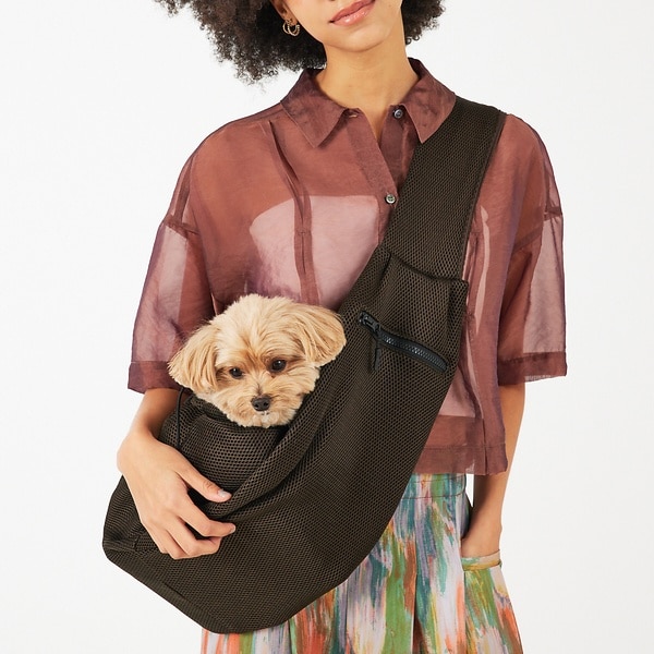 ロウェル シングス（LOWELL Things）/MATIE/ メッシュスリングバッグ・ペットキャリーバッグ【Produce by