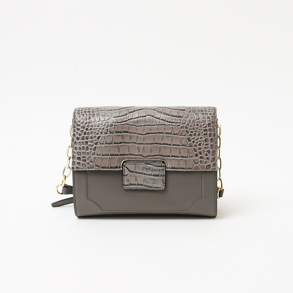 インターステイプル（interstaple）/Abby/クロコフラップミニショルダー インターステイプル（interstaple）/Abby/クロコフラップミニ