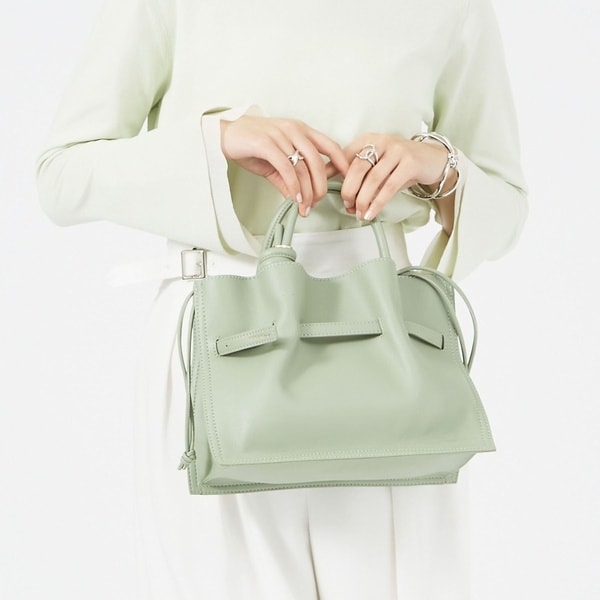 ロウェル シングス（LOWELL Things）/Swell/2WAYギャザーオープントートBAG mini