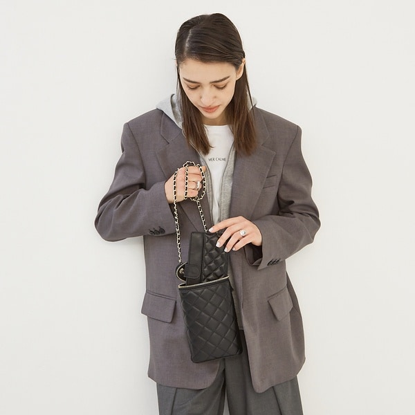 ロウェル シングス（LOWELL Things）/Quilty/キルティングミニショルダーバッグ