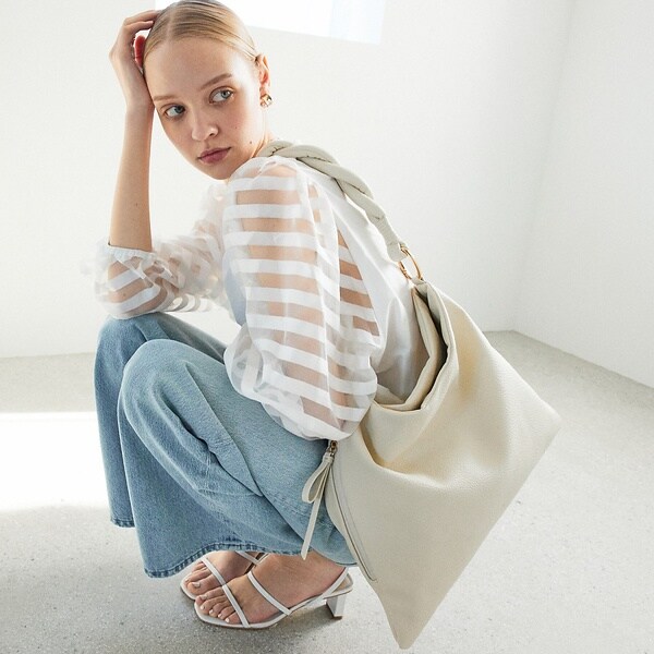 ロウェル シングス（LOWELL Things）/【STORY掲載】Mira/WハンドルHOBOワンショルダーバッグ