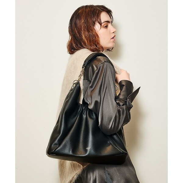 ロウェル シングス（LOWELL Things）/Sque/ギャザーワンショルダーバッグ