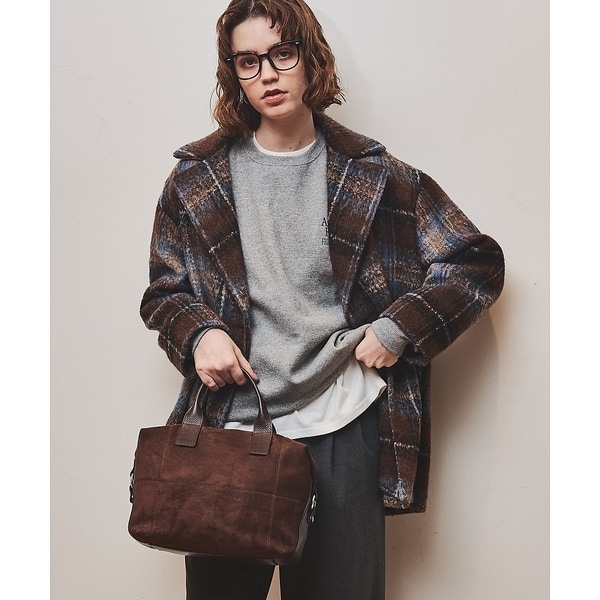 ロウェル シングス（LOWELL Things）/Velu / 2WAYスエードボストンバッグ