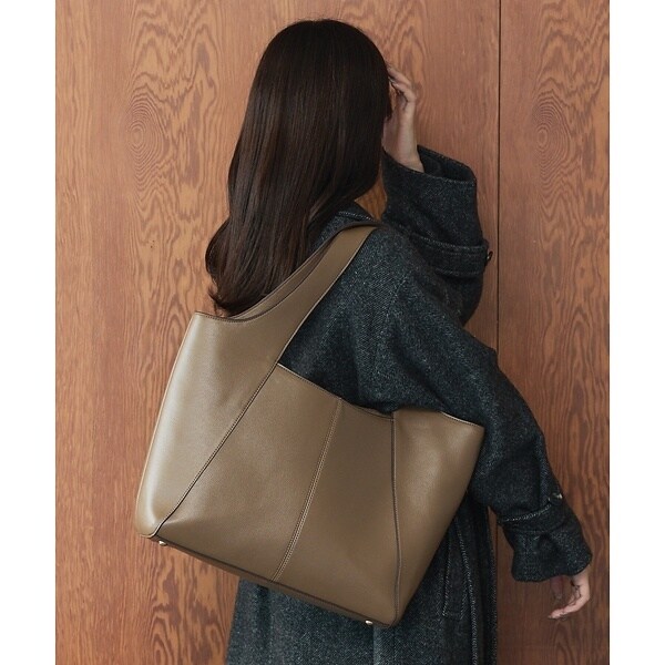 【NEW】ロウェル シングス（LOWELL Things）/【kariさんコラボ】ポーチ付き多機能オープントート/A4/通勤/16インチPC