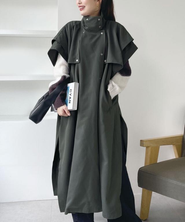 ラナン（Ranan）/スリーブレスデザインコート