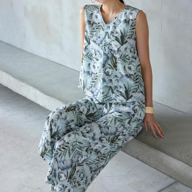 ラナン（Ranan）/ボタニカル柄リゾートセットアップ