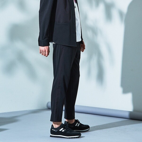 5351プール・オム（5351POUR LES HOMMES）/【セットアップ対応】麻調 裏メッシュ クロップド パンツ