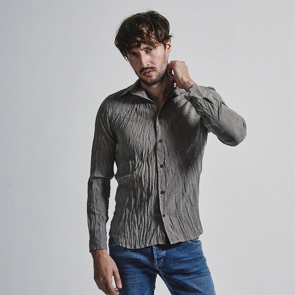 5351プール・オム（5351POUR LES HOMMES）/フィブリルワッシャー 長袖シャツ