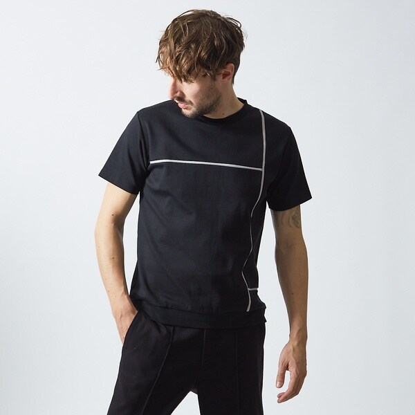 5351プール・オム（5351POUR LES HOMMES）/コンポジションライン 半袖Tシャツ