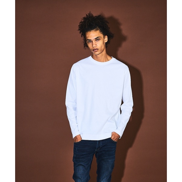 5351プール・オム（5351POUR LES HOMMES）/アルビニス スムース テーラード 長袖Tシャツ