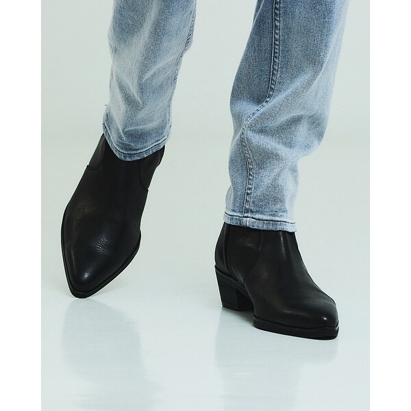 5351プール・オム（5351POUR LES HOMMES）/ハイヒール ポインテッド サイドジップ ブーツ