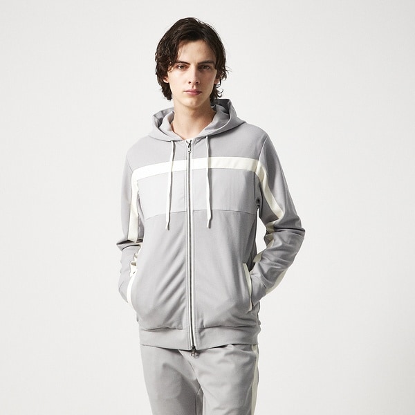 5351プール・オム（5351POUR LES HOMMES）/【セットアップ対応】ポンチ ジップ フーディー