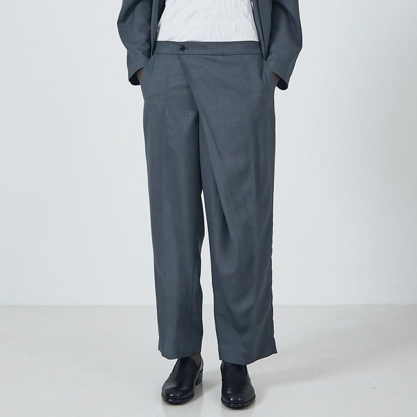 5351プール・オム（5351POUR LES HOMMES）/【セットアップ対応】ラップ ワイド パンツ