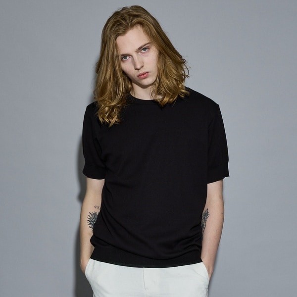 5351プール・オム（5351POUR LES HOMMES）/【定番人気】セーターマシーン クルーネック Tシャツ