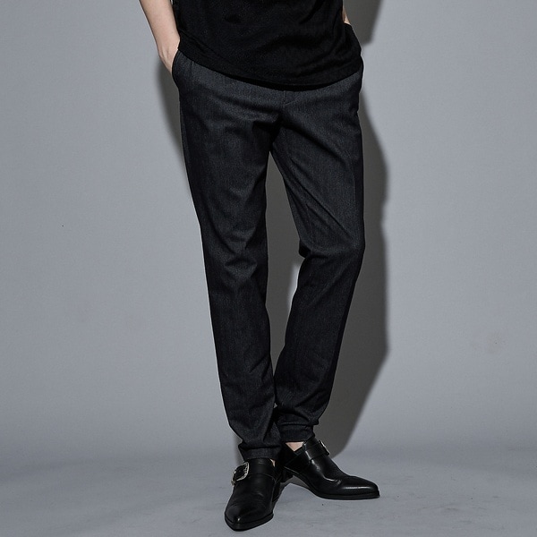 5351プール・オム（5351POUR LES HOMMES）/【デニムライク】シャンブレー スラックス パンツ