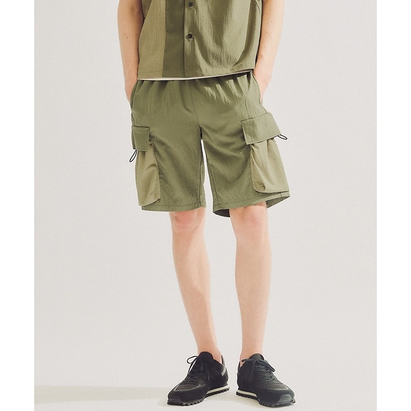 5351プール・オム（5351POUR LES HOMMES）/【25S/S】コンビネーション ショート カーゴパンツ