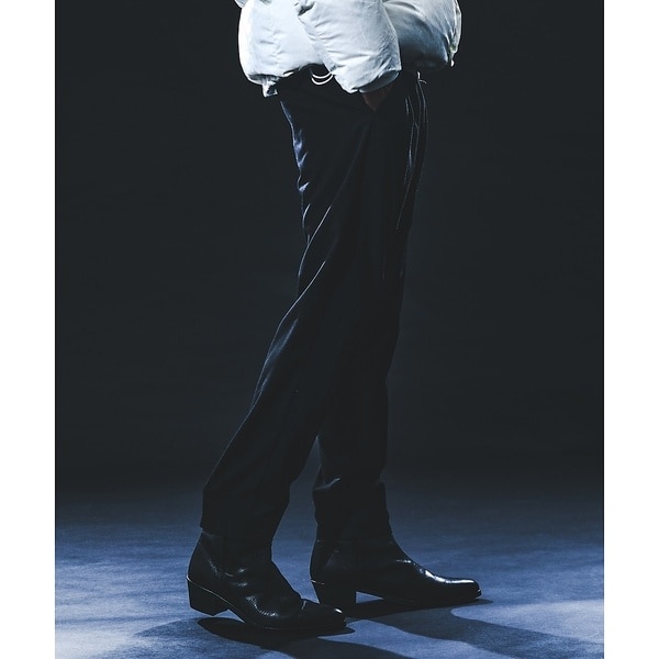 5351プール・オム（5351POUR LES HOMMES）/【ストレッチ / ベルトレス】 スリムテーパード シェフパンツ