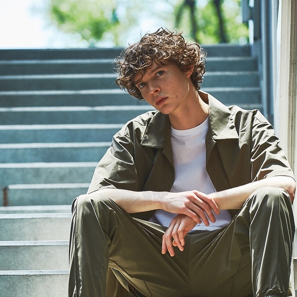 5351プール・オム（5351POUR LES HOMMES）/【セットアップ対応】マイクロタスランオーバーシャツ