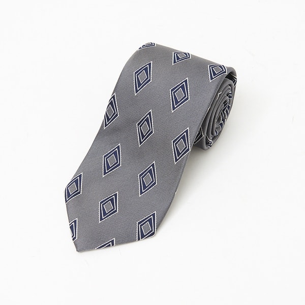アバハウス（ABAHOUSE）/ROBERT FRASER ダイヤ柄ネクタイ