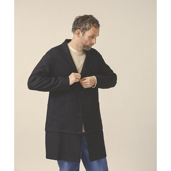 アバハウス（ABAHOUSE）/ツイル ストレッチ 2WAY ショップコート