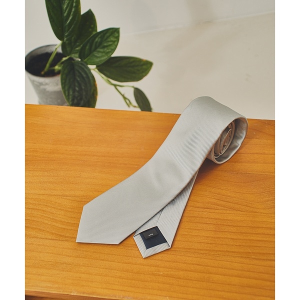 アバハウス（ABAHOUSE）/【定番】シルク 無地 ネクタイ