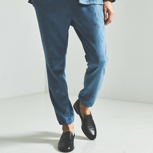 アバハウス（ABAHOUSE）/【セットアップ対応】シルキー ネオスエード ジョガーパンツ