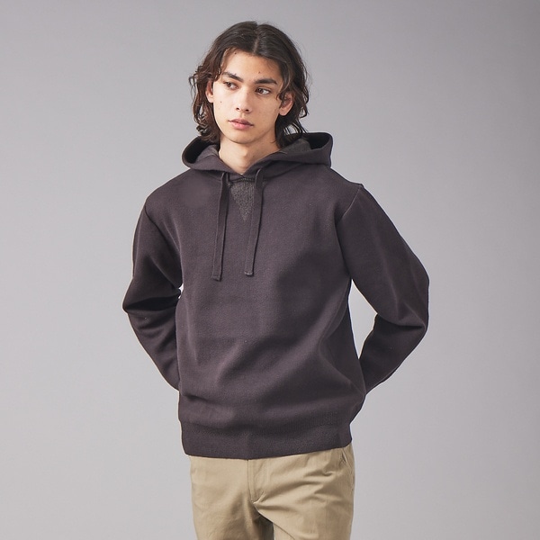 アバハウス（ABAHOUSE）/【ニットジャガード】スウェット パーカー