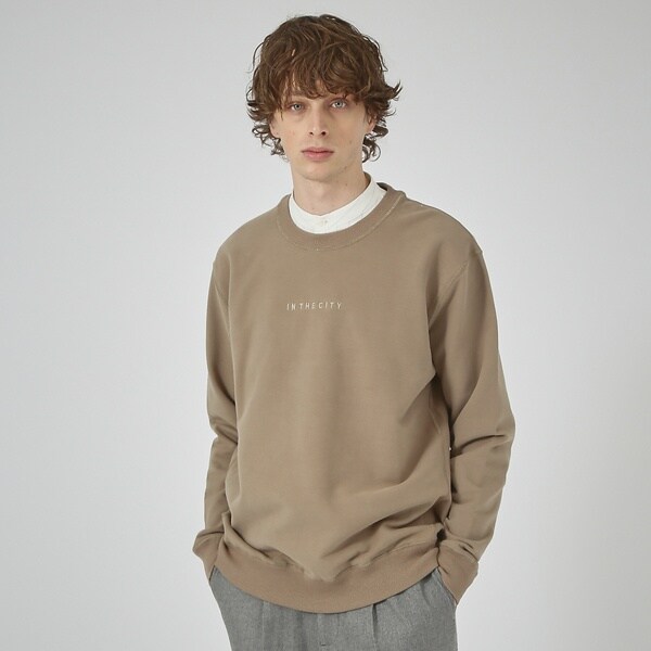 アバハウス（ABAHOUSE）/【IN THE CITY】ロゴ刺繍 裏毛 スウェット / トレーナー