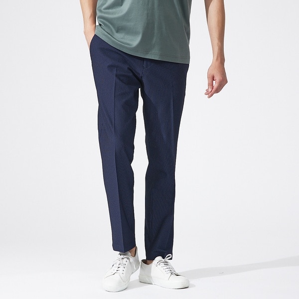 アバハウス（ABAHOUSE）/【マルチストレッチ】ストライプ サッカー スラックス