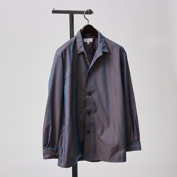 アバハウス（ABAHOUSE）/【玉虫シャンブレー】オーバーサイズ シャツアウター