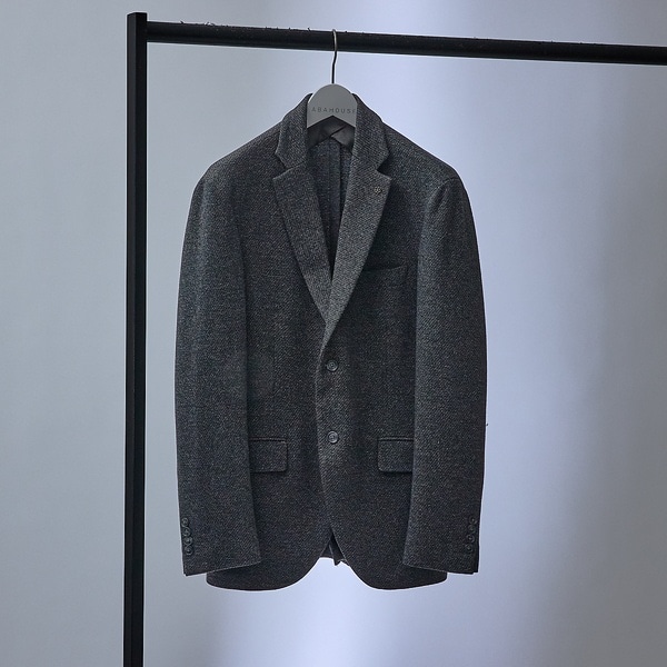 アバハウス（ABAHOUSE）/【セットアップ対応/FLEX JACKET】ムリネ ジャージ ツイル ジャケット