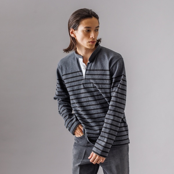 アバハウス（ABAHOUSE）/【BARBARIAN  / バーバリアン】 12oz ロングスリーブ / ヘンリ