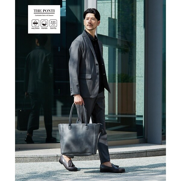 アバハウス（ABAHOUSE）/【上下2点セット/セットアップ対応】ポンチセットアップ/スーツ