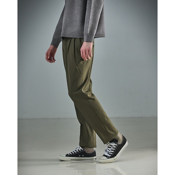 アバハウス（ABAHOUSE）/【プレスウォーム】デジタル テーパードパンツ / スラックス