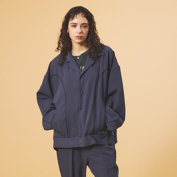 アバハウス（ABAHOUSE）/【WEB限定】トロミウエスタンビックブルゾン/GOLF PUNK /ユニセックス