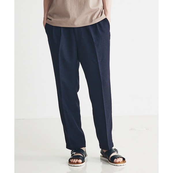 アバハウス（ABAHOUSE）/【セットアップ対応】サマーツイード イージースラックス